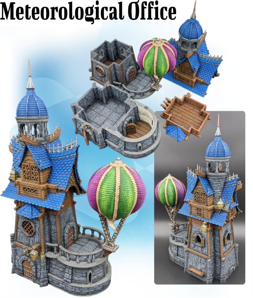 Lifetime All In Airship & Fantasy RPG Buildings | Iain Lovecraft